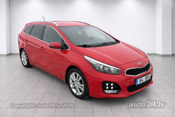 Red Kia Ceed 2016 in Tartu, with an engine capacity of 1.60 L and mileage of 188 thousand km for 8780 €, photo 1 on AUTOMOTO.COM.LV