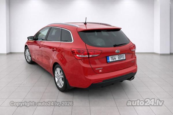 Sarkans Kia Ceed 2016 Tartu, ar dzinēja tilpumu 1.60 L un nobraukumu 188 tūkst. km par 8780 €, foto 5 vietnē AUTOMOTO.COM.LV