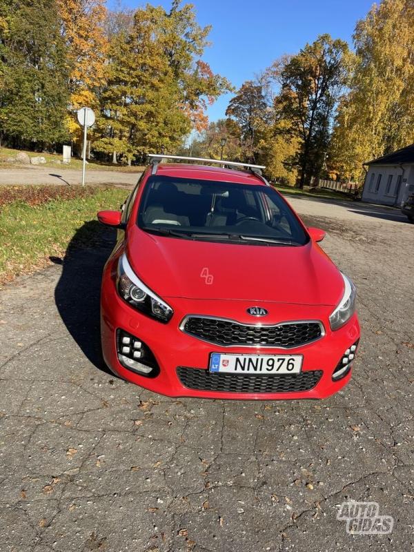 Sarkans Kia Ceed 2016 Biržai, ar dzinēja tilpumu 1.60 L un nobraukumu 310 tūkst. km par 6100 €, foto 1 vietnē AUTOMOTO.COM.LV