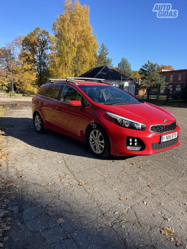Sarkans Kia Ceed 2016 Biržai, ar dzinēja tilpumu 1.60 L un nobraukumu 310 tūkst. km par 6100 €, foto 2 vietnē AUTOMOTO.COM.LV