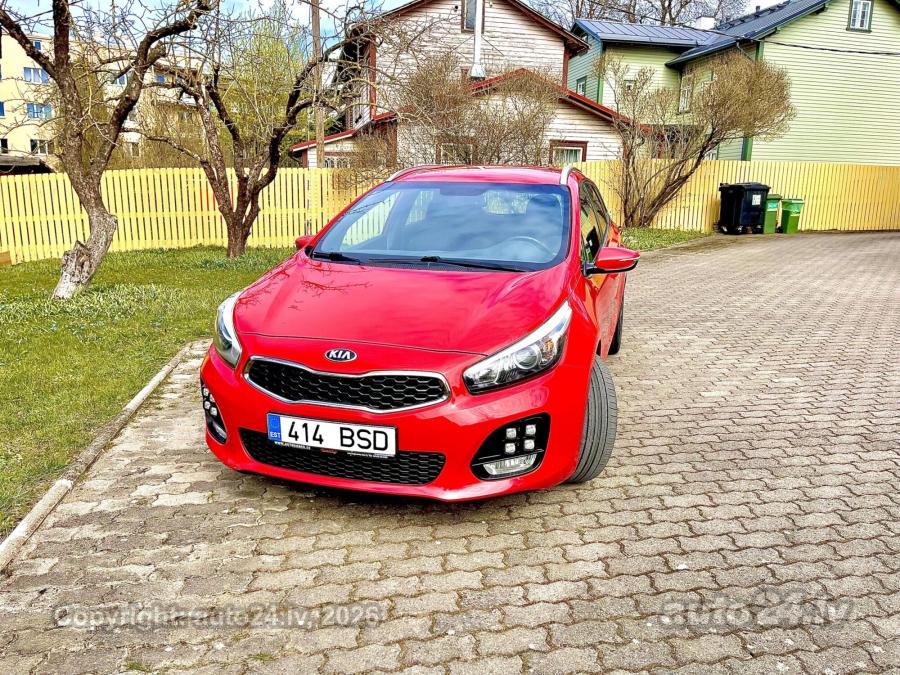 Red Kia Ceed 2016 in Tallinn, with an engine capacity of 1.00 L and mileage of 169 thousand km for 7999 €, photo 3 on AUTOMOTO.COM.LV