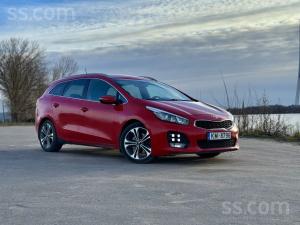 Red Kia Ceed 2016 in Riga, with an engine capacity of 1.60 L and mileage of 185 thousand km for 5600 €, photo 5 on AUTOMOTO.COM.LV
