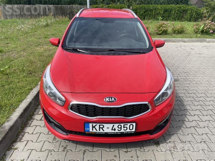 Sarkans Kia Ceed 2017 Jelgava, ar dzinēja tilpumu 1.60 L un nobraukumu 180 tūkst. km par 5250 €, foto 1 vietnē AUTOMOTO.COM.LV