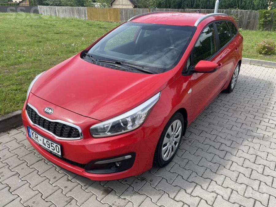 Sarkans Kia Ceed 2017 Jelgava, ar dzinēja tilpumu 1.60 L un nobraukumu 180 tūkst. km par 5250 €, foto 2 vietnē AUTOMOTO.COM.LV