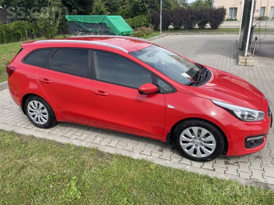 Sarkans Kia Ceed 2017 Jelgava, ar dzinēja tilpumu 1.60 L un nobraukumu 180 tūkst. km par 5250 €, foto 7 vietnē AUTOMOTO.COM.LV
