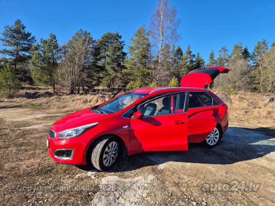 Red Kia Ceed 2017 in Haapsalu, with an engine capacity of 1.60 L and mileage of 148 thousand km for 7200 €, photo 1 on AUTOMOTO.COM.LV