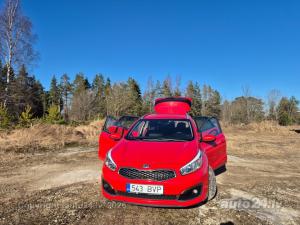 Red Kia Ceed 2017 in Haapsalu, with an engine capacity of 1.60 L and mileage of 148 thousand km for 7200 €, photo 3 on AUTOMOTO.COM.LV
