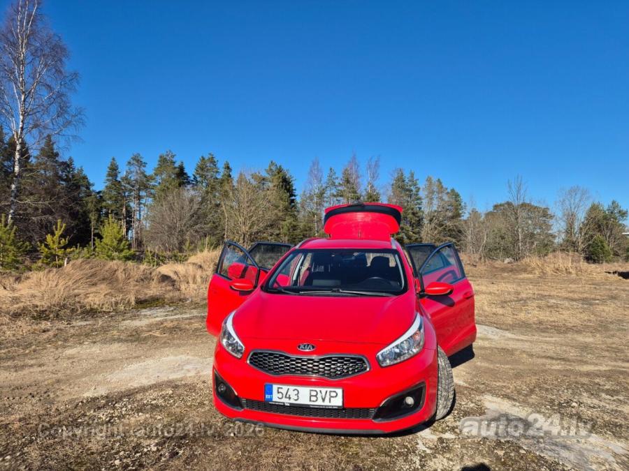 Red Kia Ceed 2017 in Haapsalu, with an engine capacity of 1.60 L and mileage of 148 thousand km for 7200 €, photo 3 on AUTOMOTO.COM.LV
