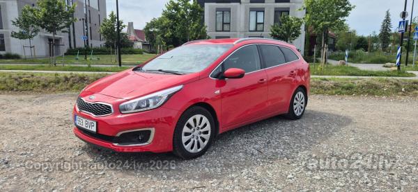 Red Kia Ceed 2017 in Tallinn, with an engine capacity of 1.60 L and mileage of 146 thousand km for 7990 €, photo 1 on AUTOMOTO.COM.LV