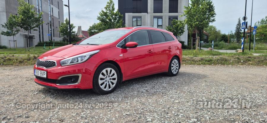 Sarkans Kia Ceed 2017 Tallina, ar dzinēja tilpumu 1.60 L un nobraukumu 146 tūkst. km par 7990 €, foto 8 vietnē AUTOMOTO.COM.LV