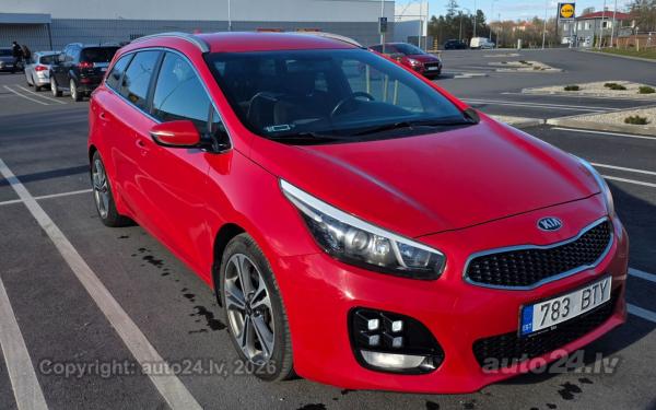 Red Kia Ceed 2017 in Tallinn, with an engine capacity of 1.60 L and mileage of 240 thousand km for 9500 €, photo 2 on AUTOMOTO.COM.LV