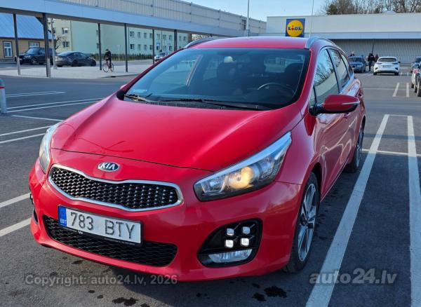 Red Kia Ceed 2017 in Tallinn, with an engine capacity of 1.60 L and mileage of 240 thousand km for 9500 €, photo 3 on AUTOMOTO.COM.LV