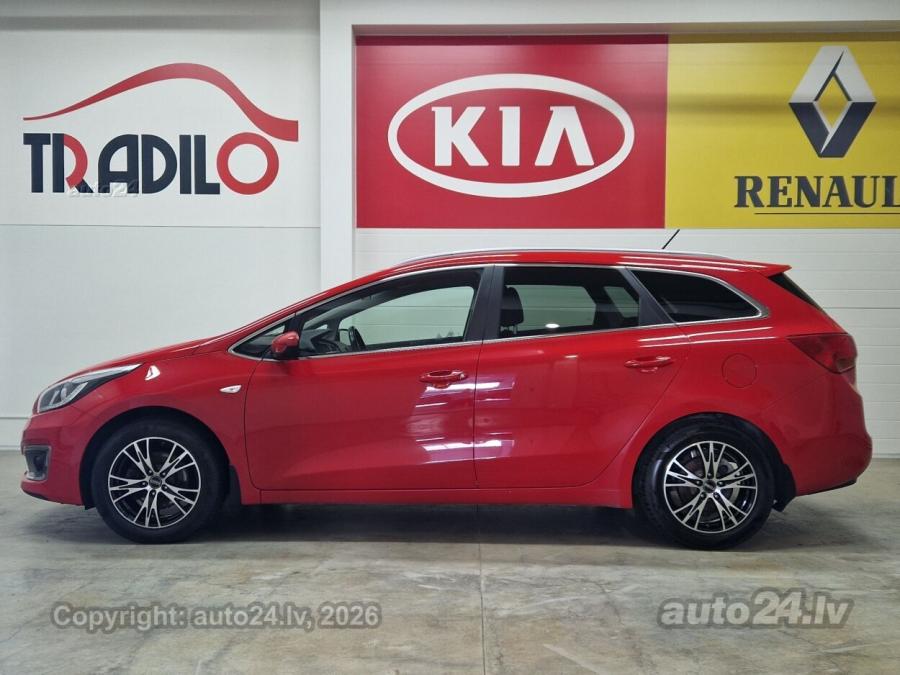 Red Kia Ceed 2017 in Haapsalu, with an engine capacity of 1.60 L and mileage of 169 thousand km for 7900 €, photo 1 on AUTOMOTO.COM.LV