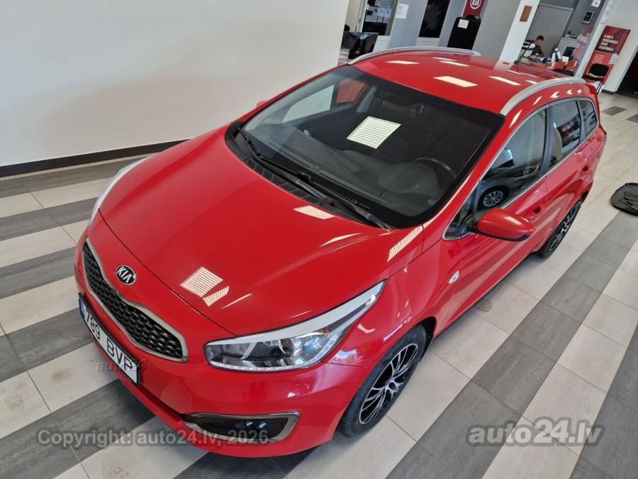 Red Kia Ceed 2017 in Haapsalu, with an engine capacity of 1.60 L and mileage of 169 thousand km for 7900 €, photo 4 on AUTOMOTO.COM.LV