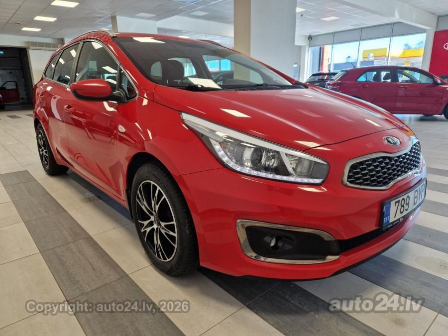 Red Kia Ceed 2017 in Haapsalu, with an engine capacity of 1.60 L and mileage of 169 thousand km for 7900 €, photo 5 on AUTOMOTO.COM.LV