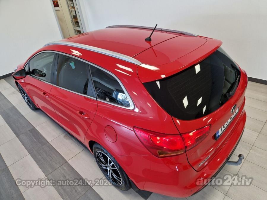 Red Kia Ceed 2017 in Haapsalu, with an engine capacity of 1.60 L and mileage of 169 thousand km for 7900 €, photo 8 on AUTOMOTO.COM.LV