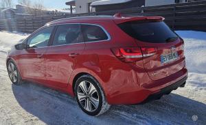 Red Kia Ceed 2018 in Vilnius, with an engine capacity of 1.60 L and mileage of 87 thousand km for 9400 €, photo 10 on AUTOMOTO.COM.LV