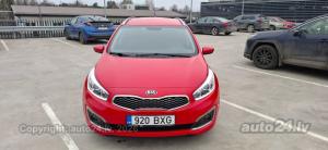 Red Kia Ceed 2018 in Tallinn, with an engine capacity of 1.60 L and mileage of 161 thousand km for 8790 €, photo 2 on AUTOMOTO.COM.LV
