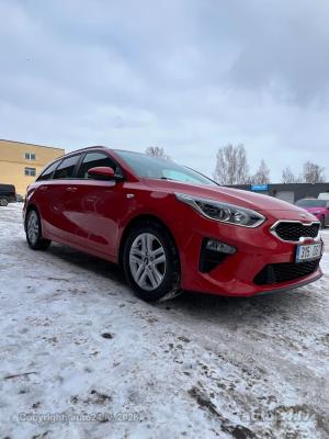 Red Kia Ceed 2019 in Tallinn, with an engine capacity of 1.40 L and mileage of 176 thousand km for 10800 €, photo  on AUTOMOTO.COM.LV