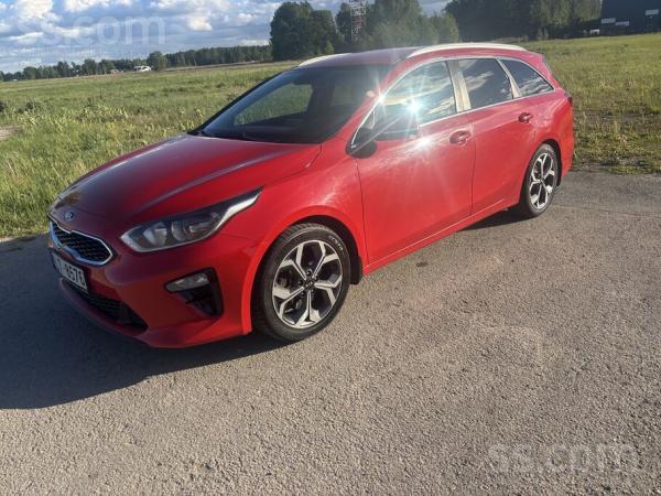 Sarkans Kia Ceed 2019 Rīga, ar dzinēja tilpumu 1.40 L un nobraukumu 230 tūkst. km par 8200 €, foto 1 vietnē AUTOMOTO.COM.LV