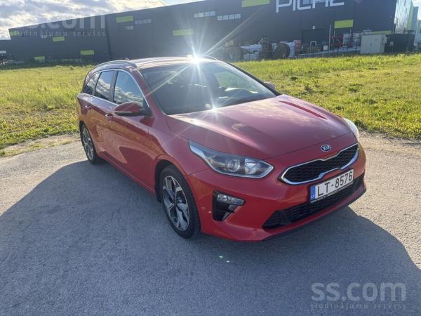 Sarkans Kia Ceed 2019 Rīga, ar dzinēja tilpumu 1.40 L un nobraukumu 230 tūkst. km par 8200 €, foto 2 vietnē AUTOMOTO.COM.LV