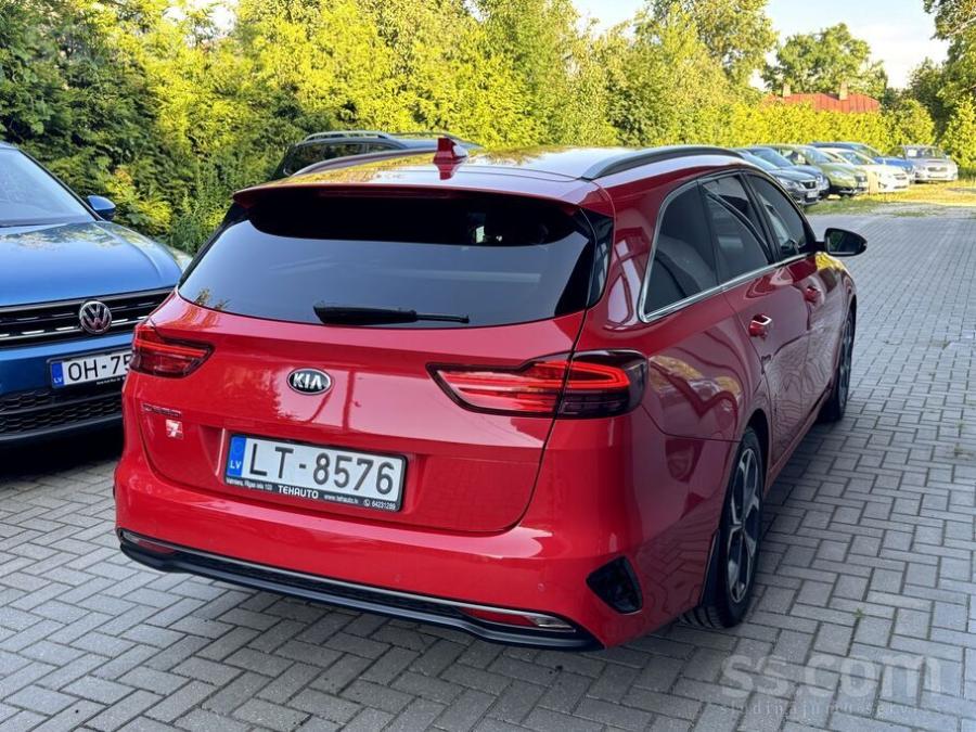 Sarkans Kia Ceed 2019 Rīga, ar dzinēja tilpumu 1.40 L un nobraukumu 234 tūkst. km par 8600 €, foto 4 vietnē AUTOMOTO.COM.LV