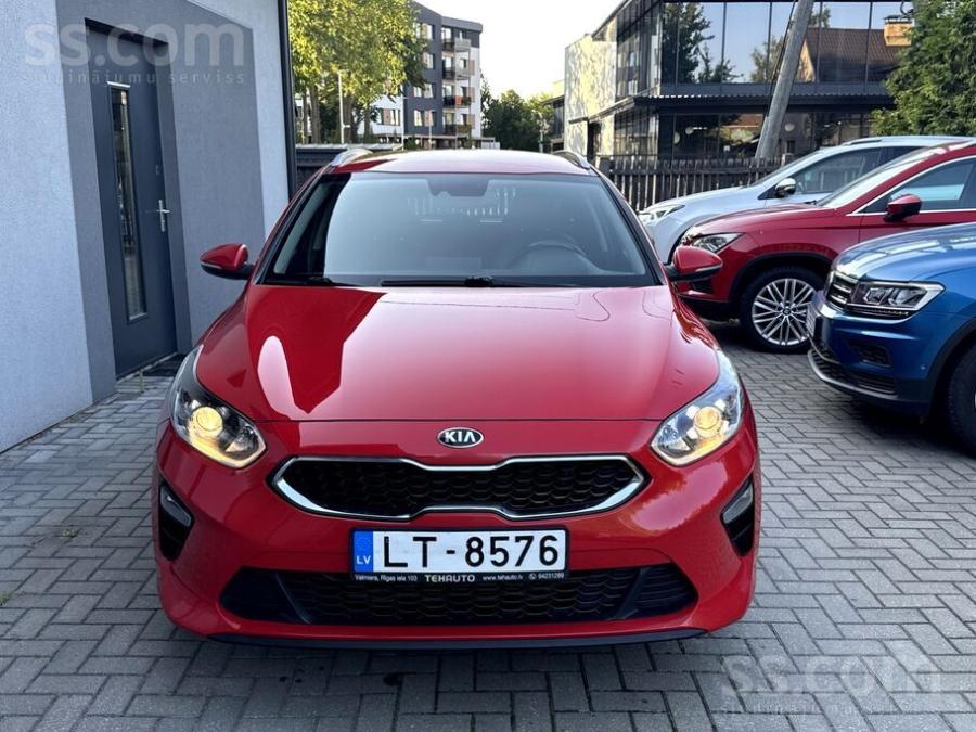 Sarkans Kia Ceed 2019 Rīga, ar dzinēja tilpumu 1.40 L un nobraukumu 234 tūkst. km par 8600 €, foto 7 vietnē AUTOMOTO.COM.LV
