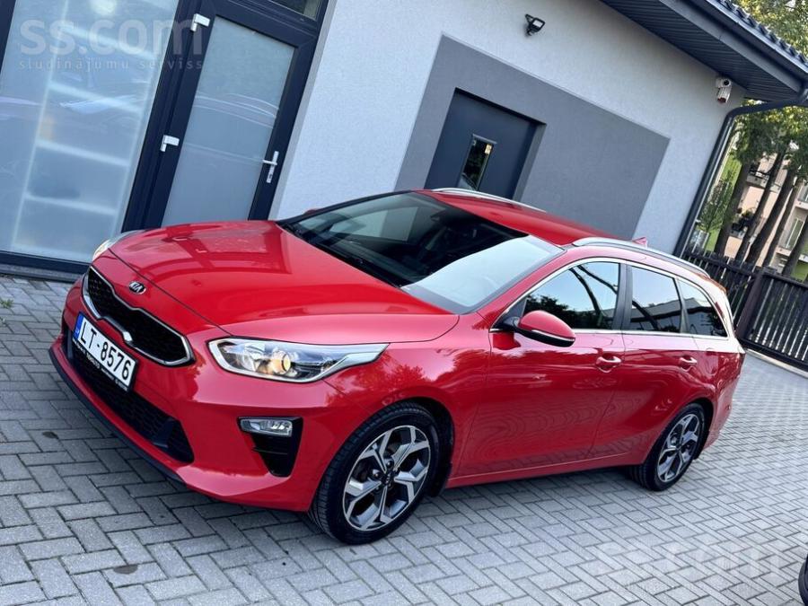 Sarkans Kia Ceed 2019 Rīga, ar dzinēja tilpumu 1.40 L un nobraukumu 234 tūkst. km par 8600 €, foto 8 vietnē AUTOMOTO.COM.LV