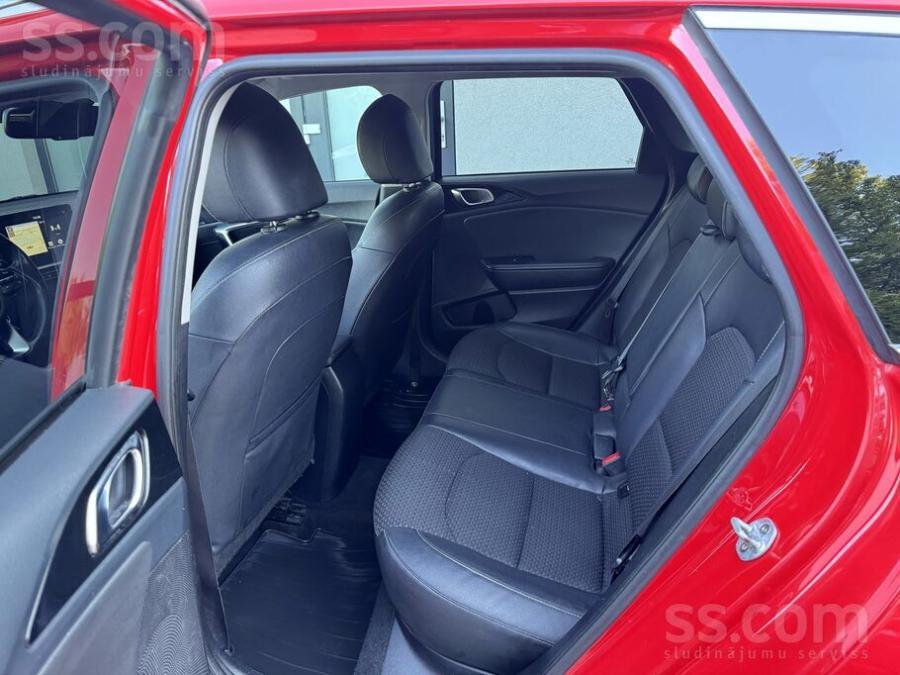 Sarkans Kia Ceed 2019 Rīga, ar dzinēja tilpumu 1.40 L un nobraukumu 234 tūkst. km par 8600 €, foto 15 vietnē AUTOMOTO.COM.LV