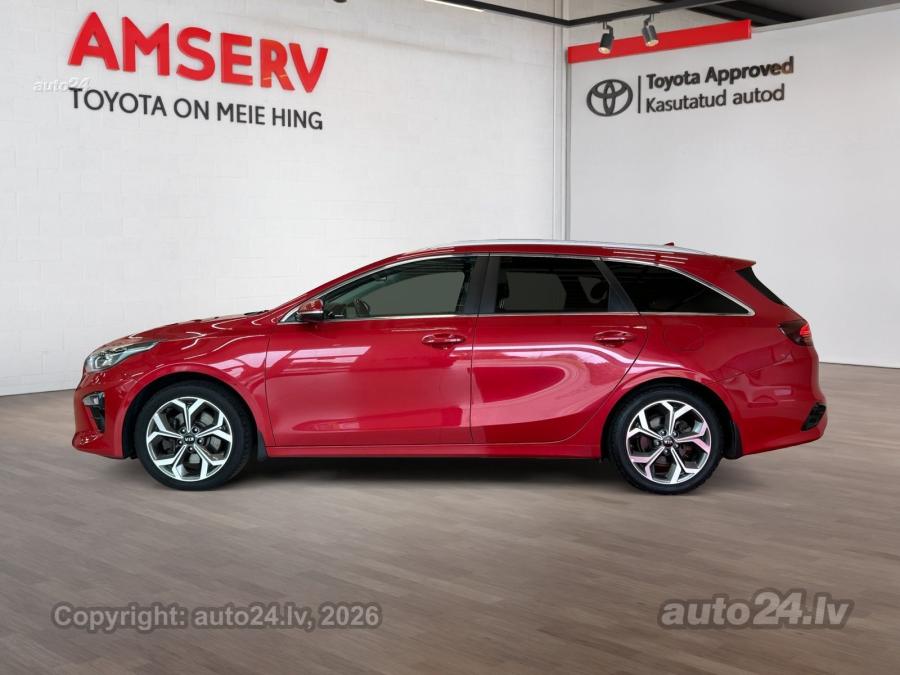 Красный Киа Сид 2019 в Пярну, объемом двигателя 1.60 л и пробегом 103 тыс. км за 12500 €, фото 4 на AUTOMOTO.COM.LV