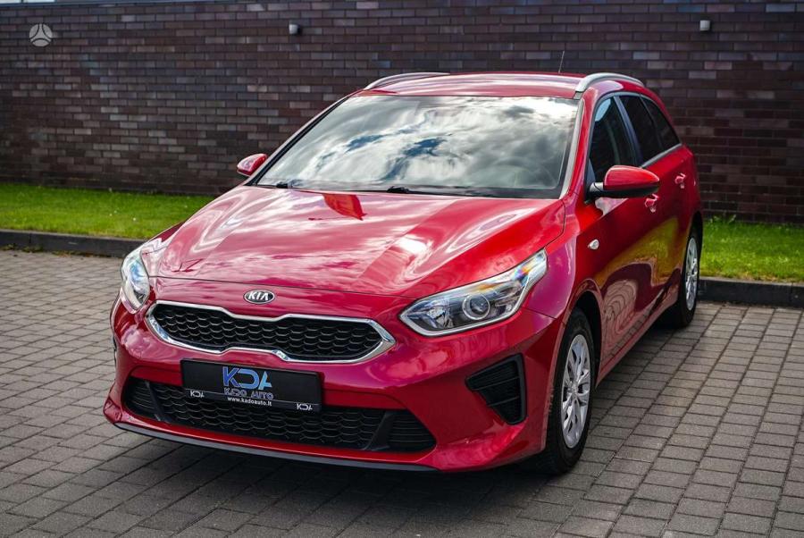 Sarkans Kia Ceed 2019 Marijampole, ar dzinēja tilpumu 1.37 L un nobraukumu 170 tūkst. km par 8950 €, foto 5 vietnē AUTOMOTO.COM.LV