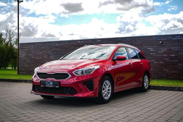 Sarkans Kia Ceed 2019 Marijampole, ar dzinēja tilpumu 1.37 L un nobraukumu 170 tūkst. km par 8950 €, foto 5 vietnē AUTOMOTO.COM.LV