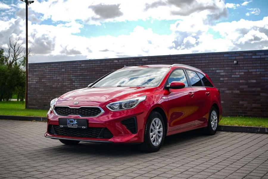 Sarkans Kia Ceed 2019 Marijampole, ar dzinēja tilpumu 1.37 L un nobraukumu 170 tūkst. km par 8950 €, foto 6 vietnē AUTOMOTO.COM.LV