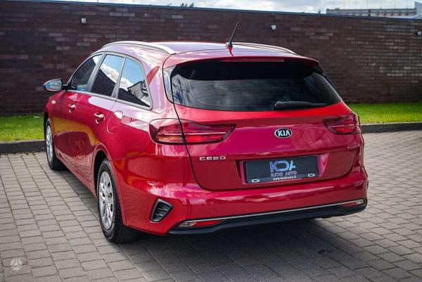 Sarkans Kia Ceed 2019 Marijampole, ar dzinēja tilpumu 1.37 L un nobraukumu 170 tūkst. km par 8950 €, foto 9 vietnē AUTOMOTO.COM.LV