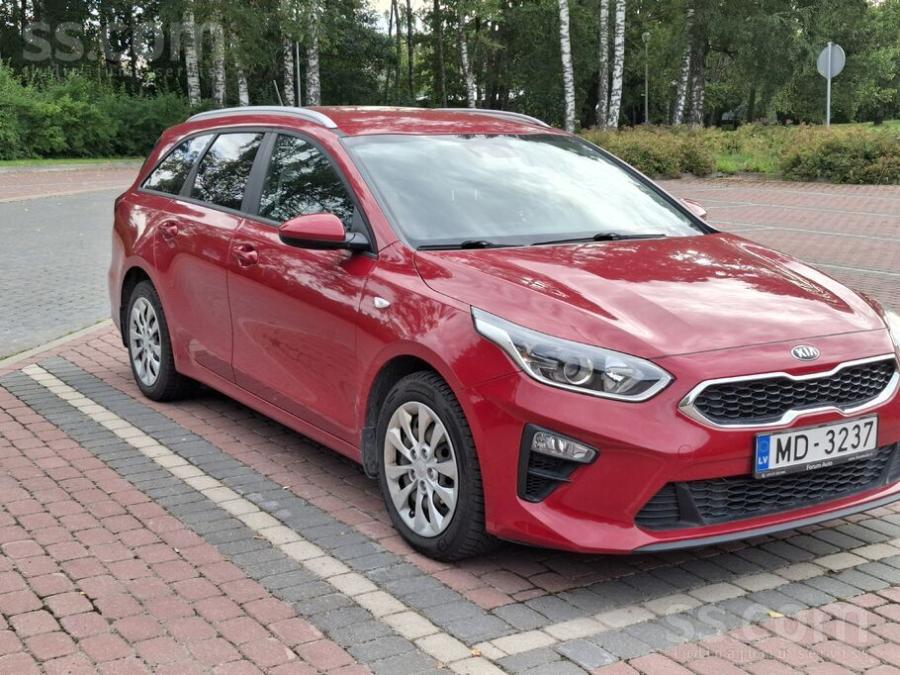 Красный Киа Сид 2019 в Рига, объемом двигателя 1.60 л и пробегом 108 тыс. км за 9600 €, фото 5 на AUTOMOTO.COM.LV