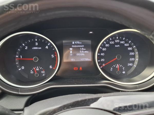 Sarkans Kia Ceed 2019 Rīga, ar dzinēja tilpumu 1.60 L un nobraukumu 108 tūkst. km par 9600 €, foto 6 vietnē AUTOMOTO.COM.LV