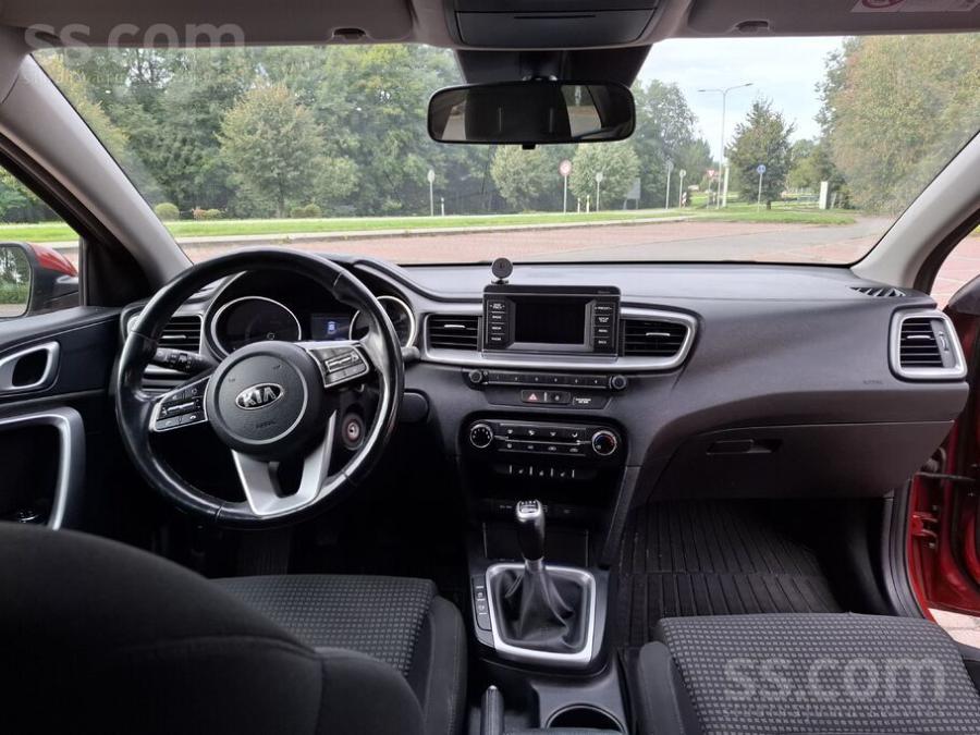 Красный Киа Сид 2019 в Рига, объемом двигателя 1.60 л и пробегом 108 тыс. км за 9600 €, фото 7 на AUTOMOTO.COM.LV
