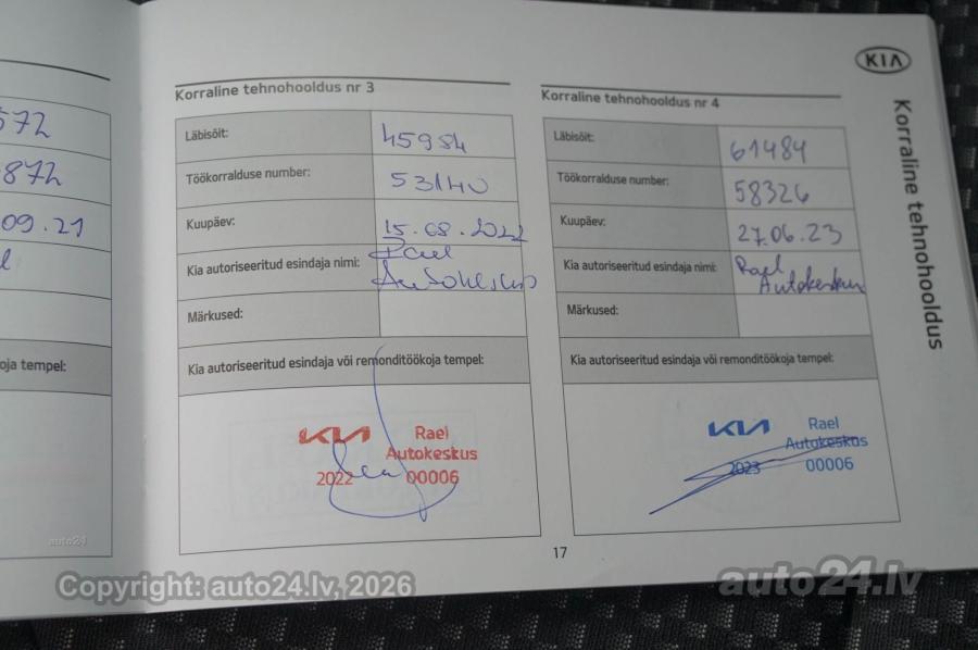 Красный Киа Сид 2020 в Таллин, объемом двигателя 1.40 л и пробегом 130 тыс. км за 12990 €, фото 17 на AUTOMOTO.COM.LV