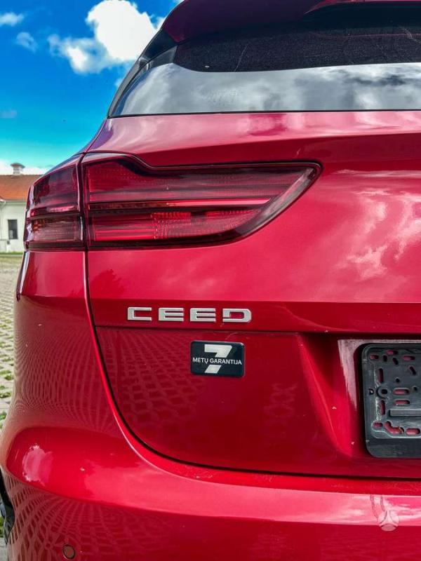 Sarkans Kia Ceed 2022 Kauņa, ar dzinēja tilpumu 1.48 L un nobraukumu 120 tūkst. km par 11500 €, foto 10 vietnē AUTOMOTO.COM.LV