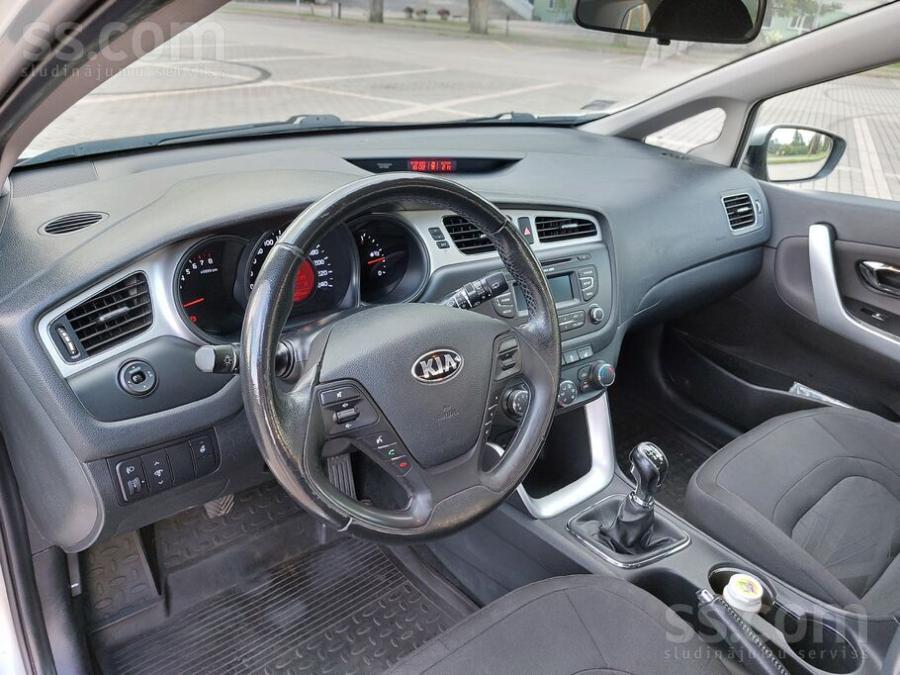 Kia Ceed 2014 Jelgava, ar dzinēja tilpumu 1.60 L un nobraukumu 143 tūkst. km par 5500 €, foto 9 vietnē AUTOMOTO.COM.LV
