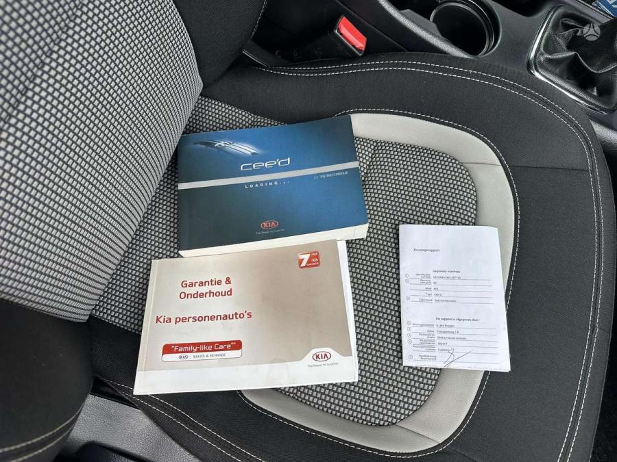 Kia Ceed 2014 in Alytus, with an engine capacity of 1.59 L and mileage of 277 thousand km for 4600 €, photo 22 on AUTOMOTO.COM.LV