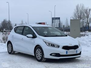 White Kia Ceed 2013 in Taurage, with an engine capacity of 1.40 L and mileage of 246 thousand km for 3950 €, photo 4 on AUTOMOTO.COM.LV