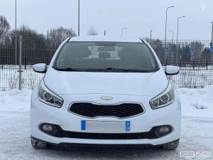 White Kia Ceed 2013 in Taurage, with an engine capacity of 1.40 L and mileage of 246 thousand km for 3950 €, photo 3 on AUTOMOTO.COM.LV
