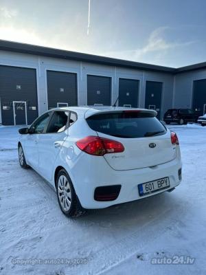 White Kia Ceed 2016 in Tallinn, with an engine capacity of 1.40 L and mileage of 117 thousand km for 5500 €, photo 4 on AUTOMOTO.COM.LV