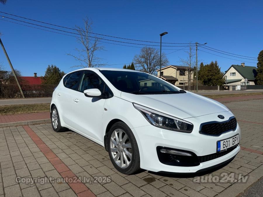Balts Kia Ceed 2016 Tallina, ar dzinēja tilpumu 1.40 L un nobraukumu 119 tūkst. km par 7300 €, foto 1 vietnē AUTOMOTO.COM.LV