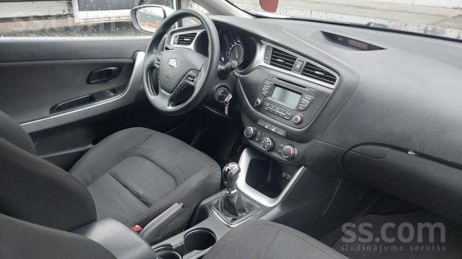 Balts Kia Ceed 2017 Tukums, ar dzinēja tilpumu 1.40 L un nobraukumu 117 tūkst. km par 6900 €, foto 6 vietnē AUTOMOTO.COM.LV