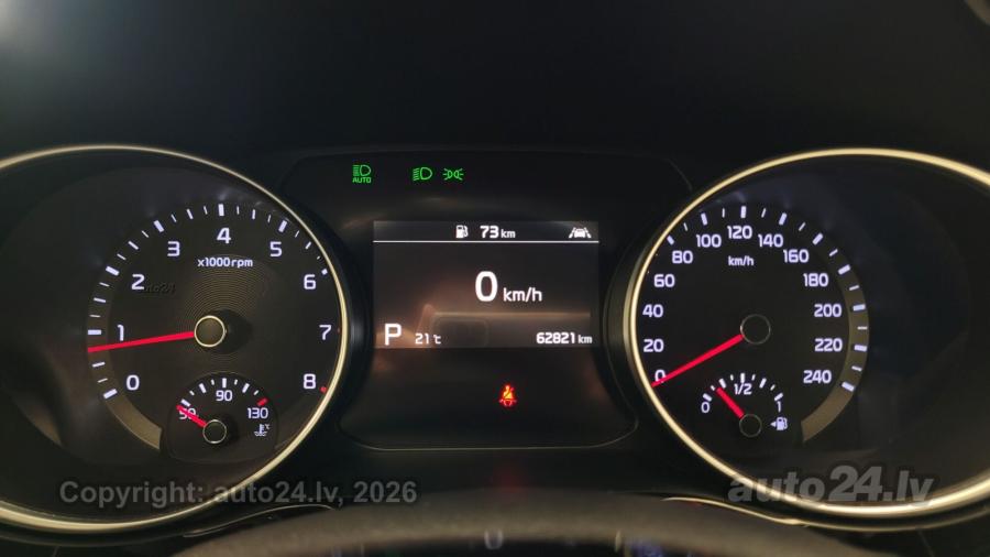 White Kia Ceed 2020 in Parnu, with an engine capacity of 1.60 L and mileage of 63 thousand km for 17900 €, photo 16 on AUTOMOTO.COM.LV