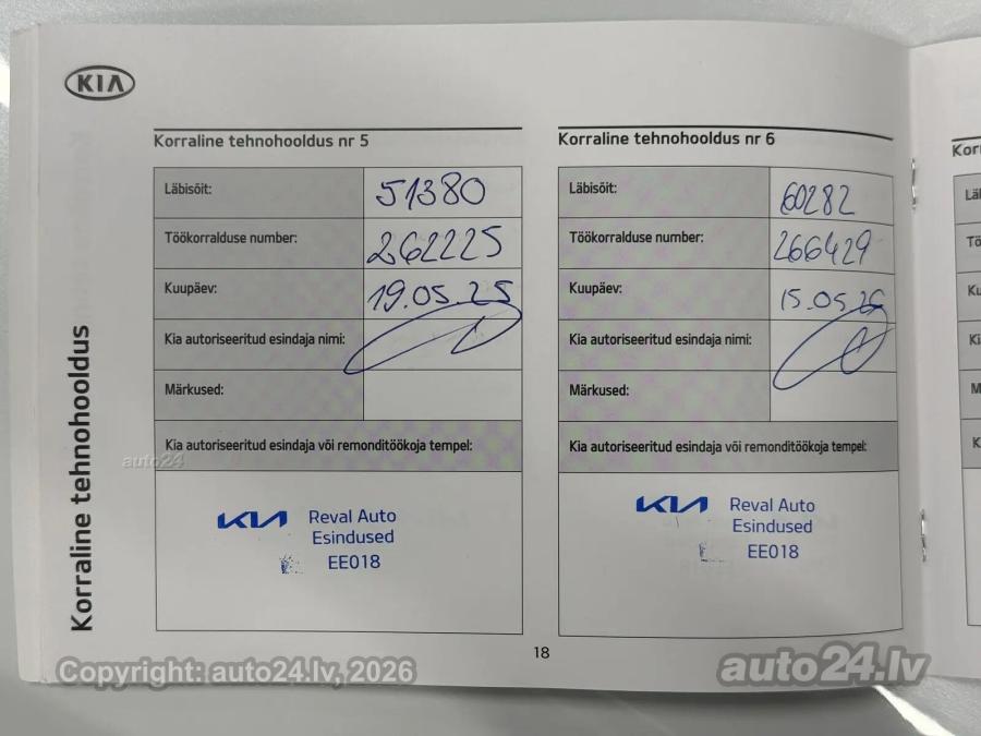 White Kia Ceed 2020 in Tallinn, with an engine capacity of 1.60 L and mileage of 63 thousand km for 17995 €, photo 31 on AUTOMOTO.COM.LV