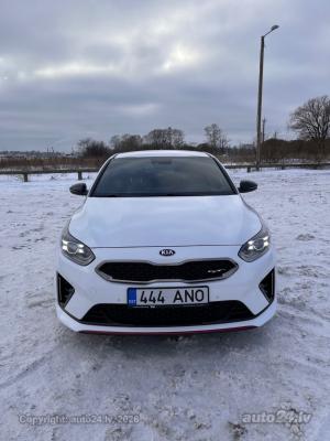 White Kia Ceed 2021 in Tallinn, with an engine capacity of 1.60 L and mileage of 43 thousand km for 23900 €, photo 6 on AUTOMOTO.COM.LV