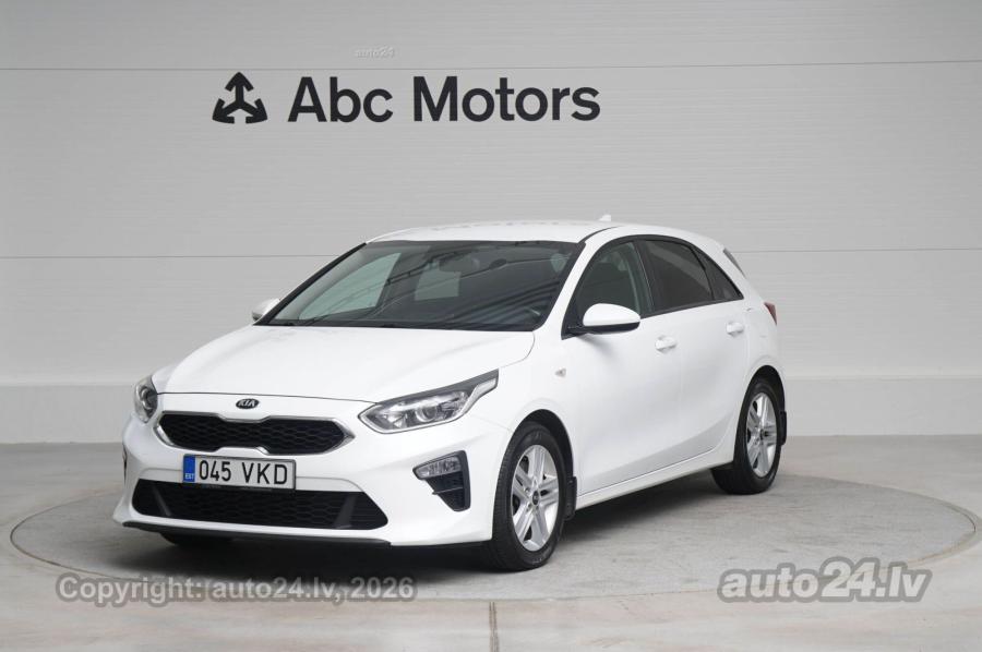 White Kia Ceed 2021 in Tallinn, with an engine capacity of 1.50 L and mileage of 98 thousand km for 14990 €, photo 1 on AUTOMOTO.COM.LV